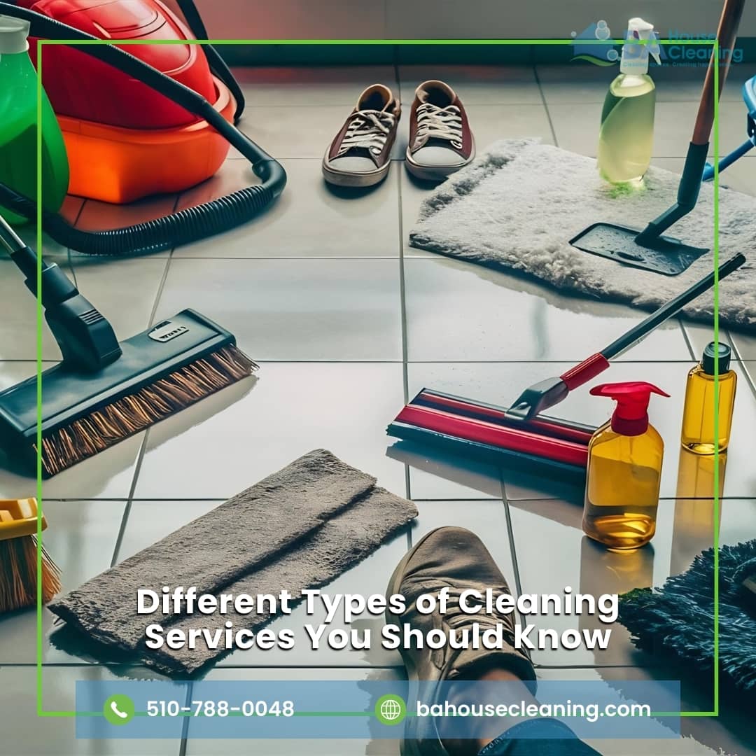 Different Types of Cleaning Services You Should Know